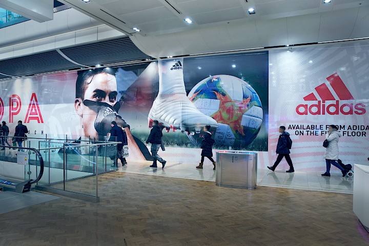 Horton-Stephens - George Logan - Adidas on Billboards